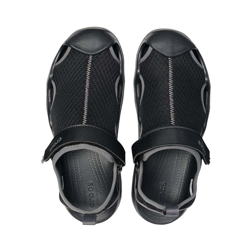 Crocs Swiftwater Mesh Deck Sandal M - The Rugby Whop Darwin – The Rugby ...