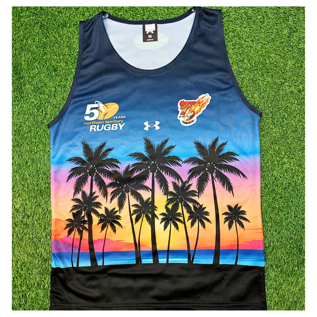 Rugby Hottest 7s Training Singlet 2026 - The Rugby Shop Darwin